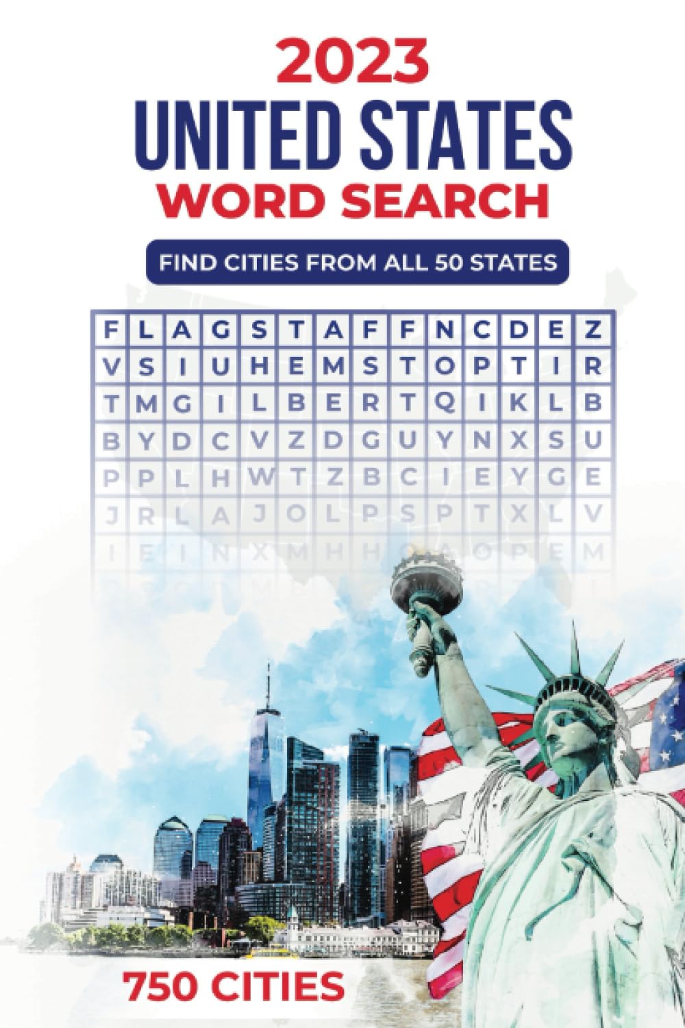 Amazon.com: 2023 United States Word Search: 9798861245890: T, Shane: Books