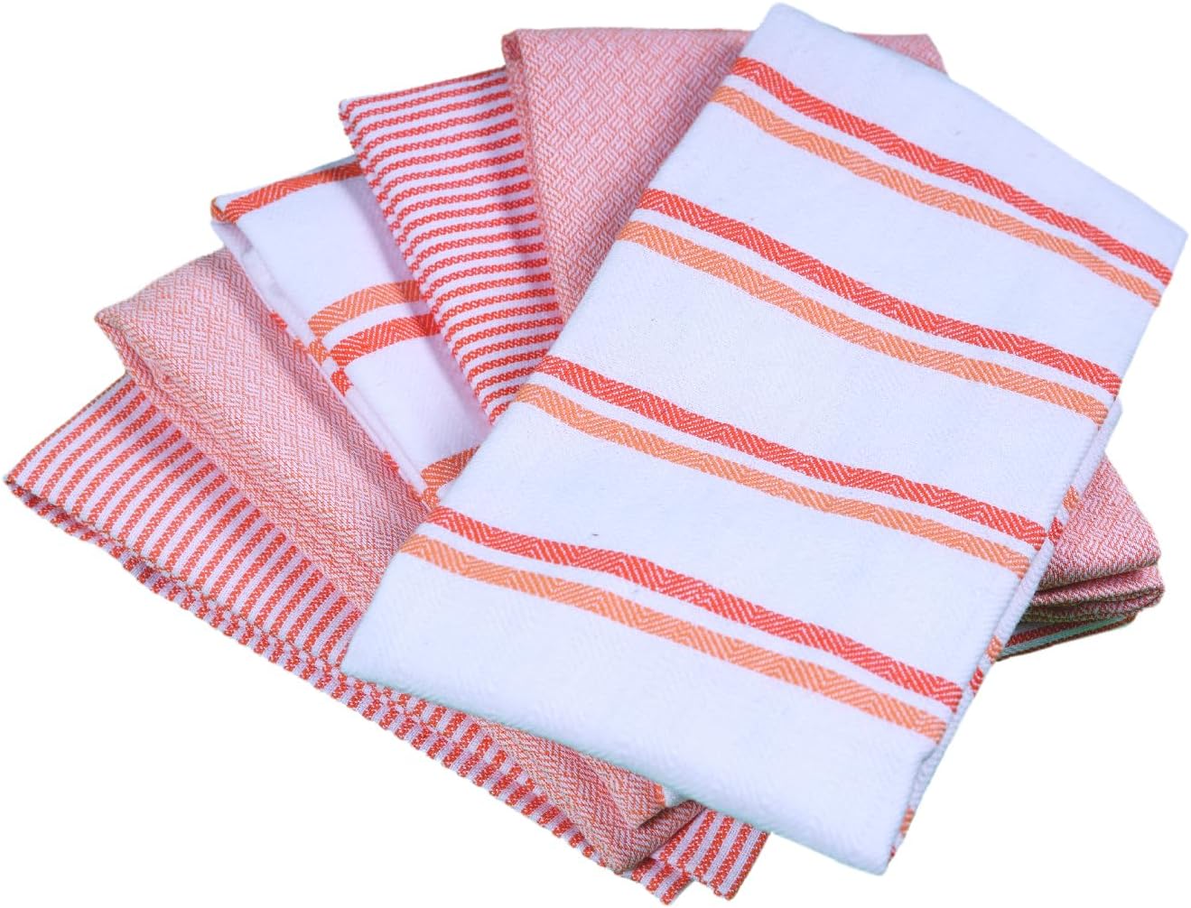 YOGAN Tea Towels/Kitchen Towels Pack of 4 | 100% Cotton | 50x70cm ...