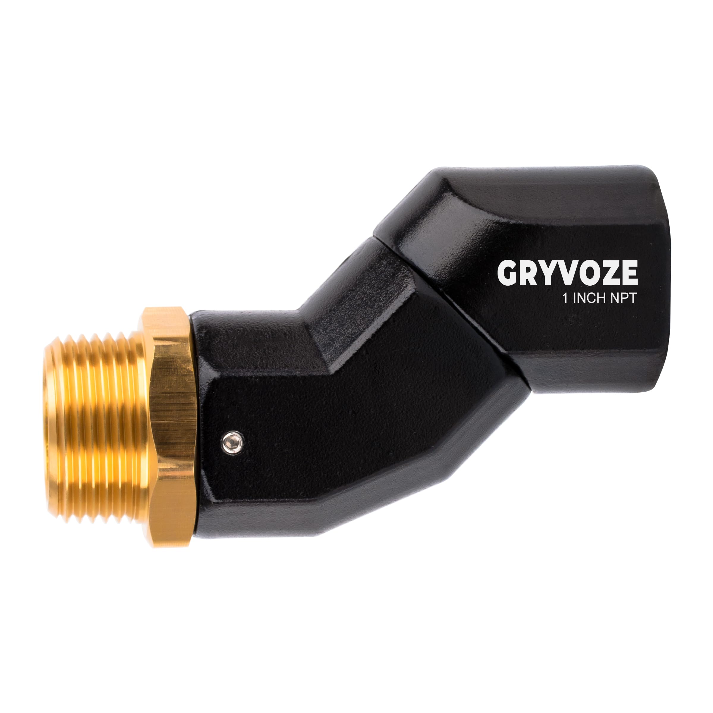 Snapklik.com : GRYVOZE 1 Inch NPT Fuel Hose Nozzle Swivel - Multi Plane ...