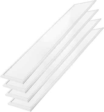 QuestLED 1x4 LED Ceiling Light 4 Pack, 40W Flat Ultra-Slim Dimmable ...
