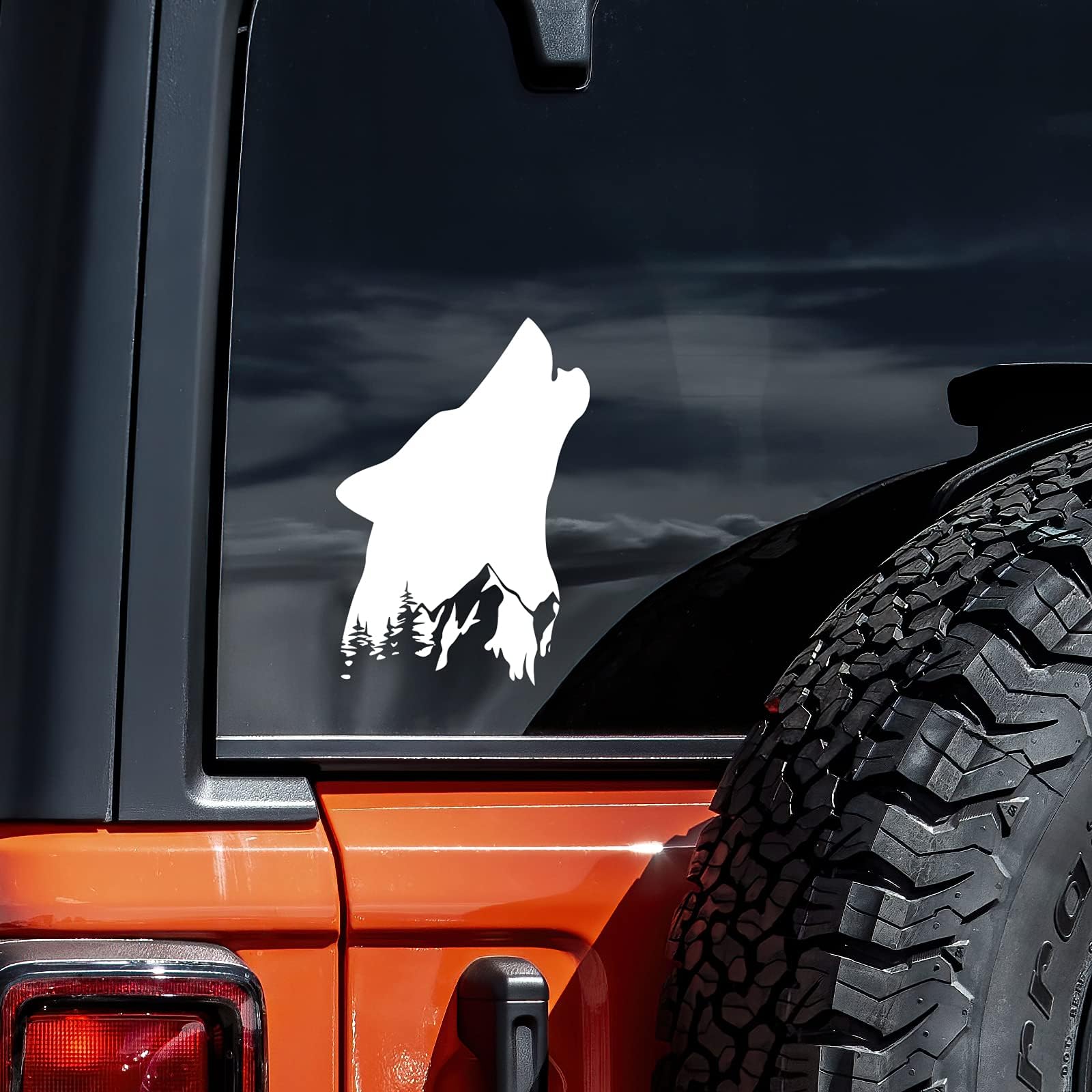 Amazon.com - Forest Wolf Vinyl Waterproof Sticker Decal Car Laptop Wall ...