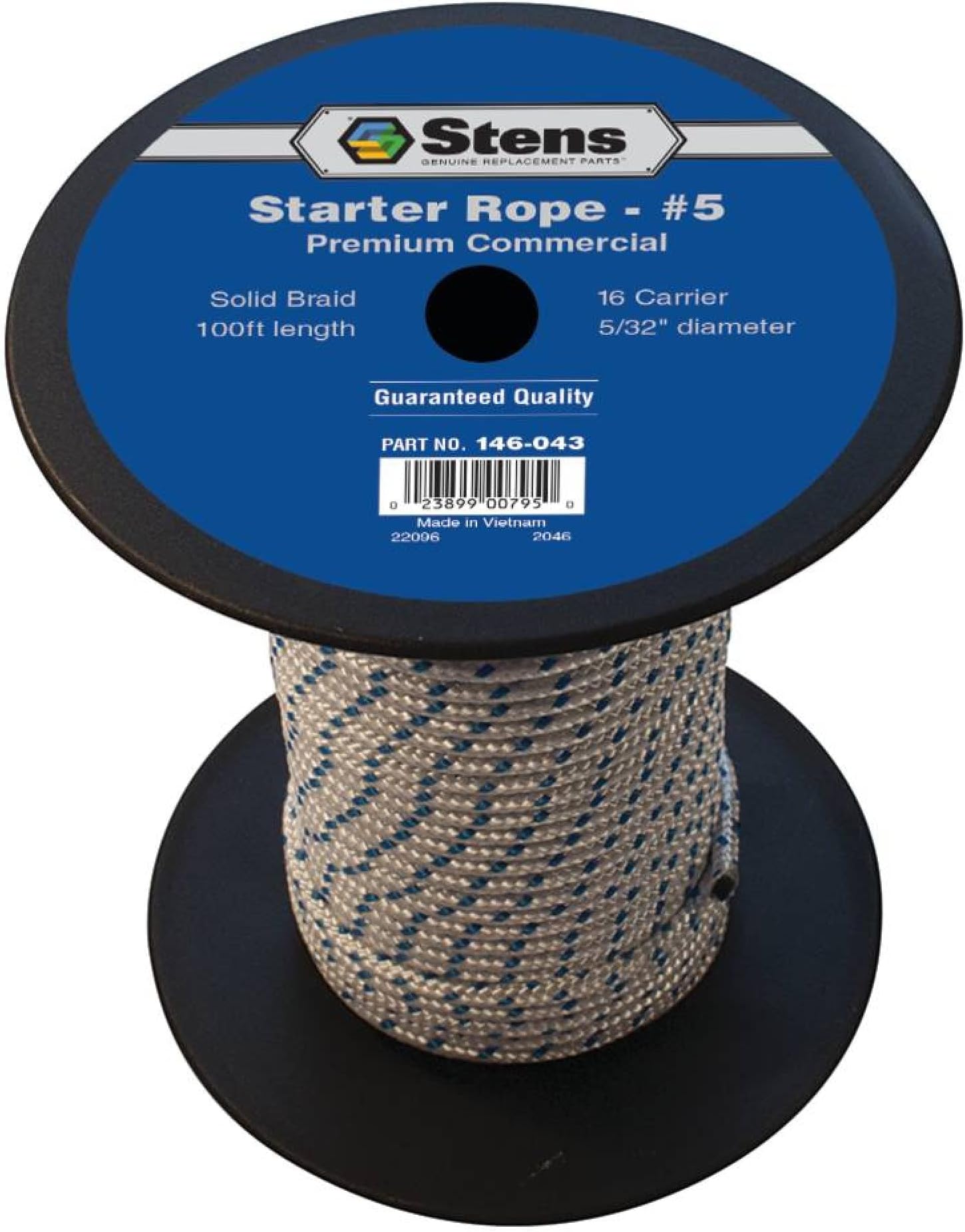 Amazon.com : Stens 145-604 Diamond Braid Starter Rope, Heavy-Duty Rope ...