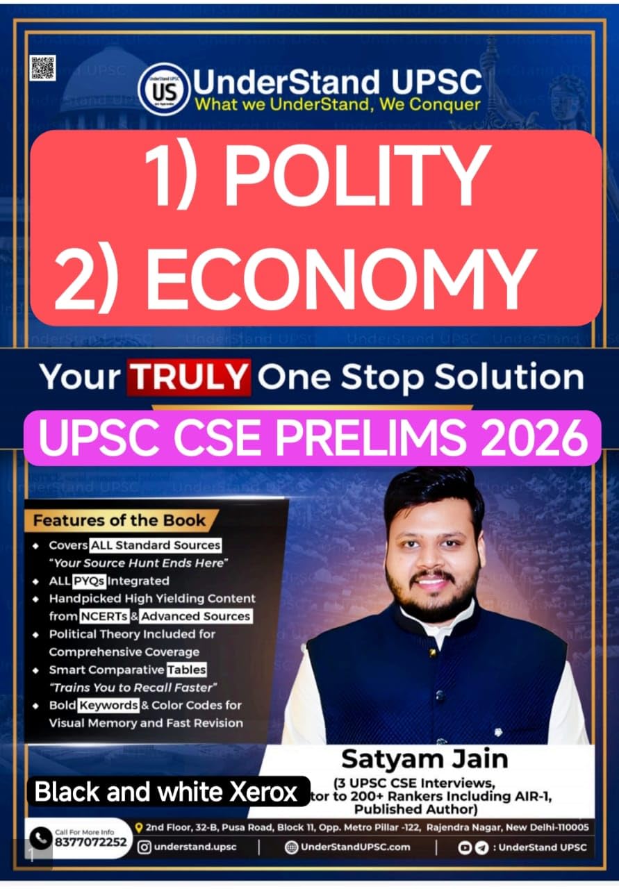 Buy UnderStand UPSC Polity and Economy Study Material for UPSC CSE ...