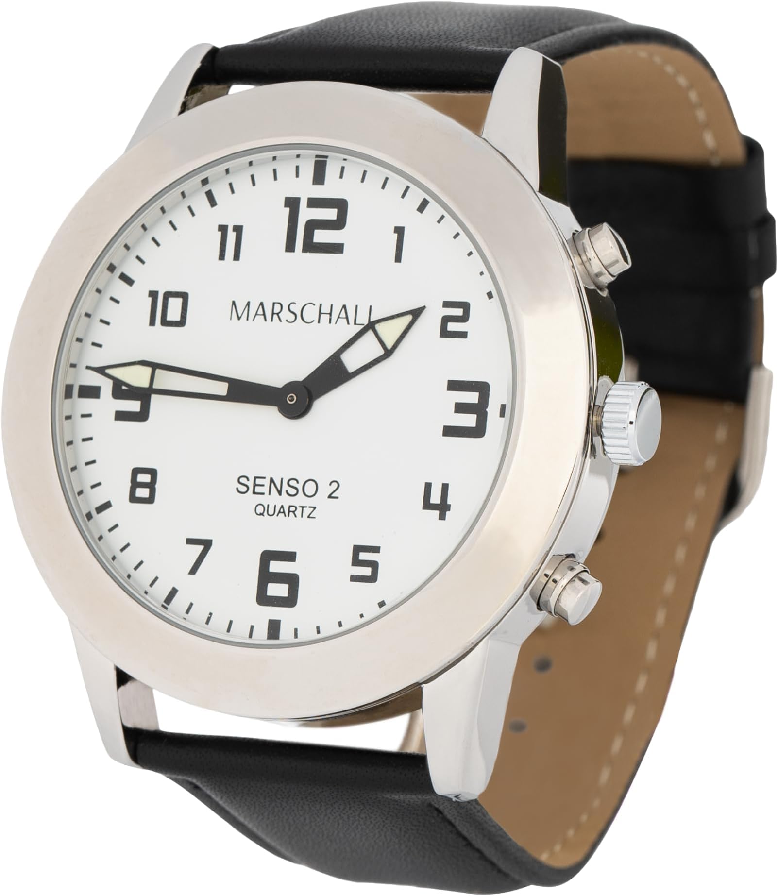 Marschall Deutsch sprechende Damen Armbanduhr I Mit Solarpanel I 1148sl ...