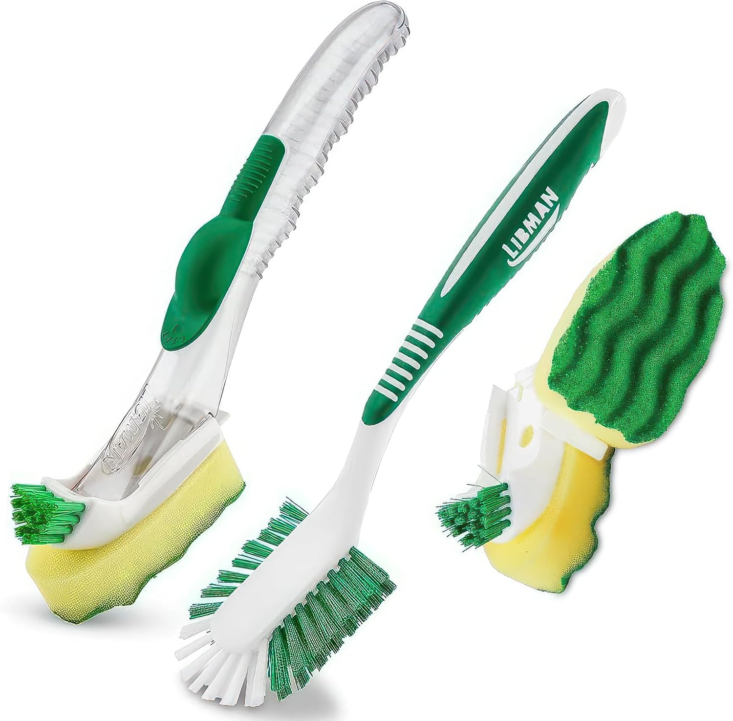 Amazon.com: Libman Pot & Pan Scrubbing Dish Wand & All-Purpose Kitchen ...