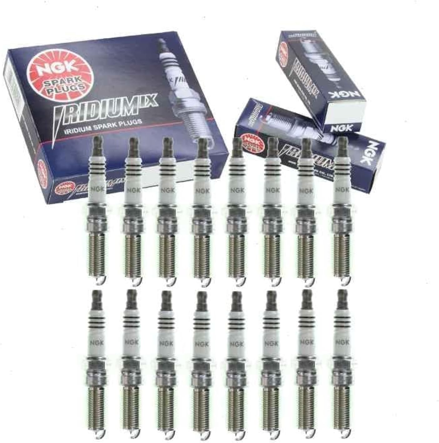 Amazon.com: 16 pc NGK Iridium IX Spark Plugs compatible with Ram 1500 5 ...