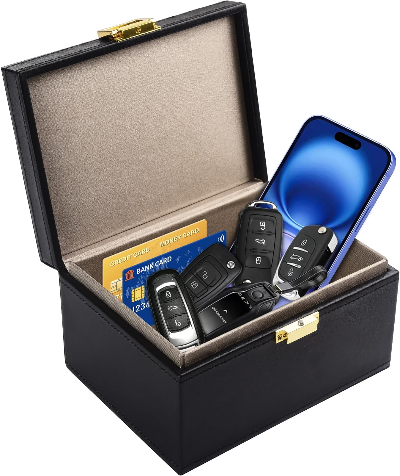 Amazon.com: GICENT Large Size(Fits for 12-15 Car Key Fobs & cell phones ...