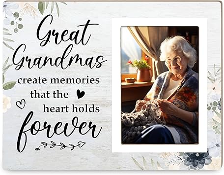 Amazon.com - Itsoly Great Grandma Picture Frame – Create Memories That ...