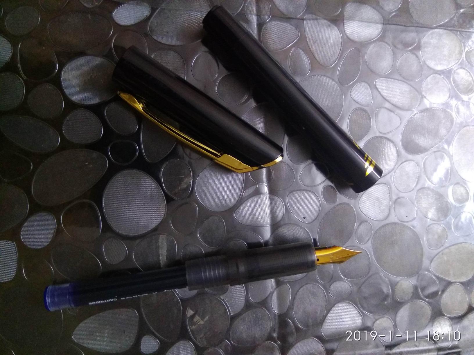 FLAIR Inky Gold Liquid Fountain Pen : Amazon.in: Office Products