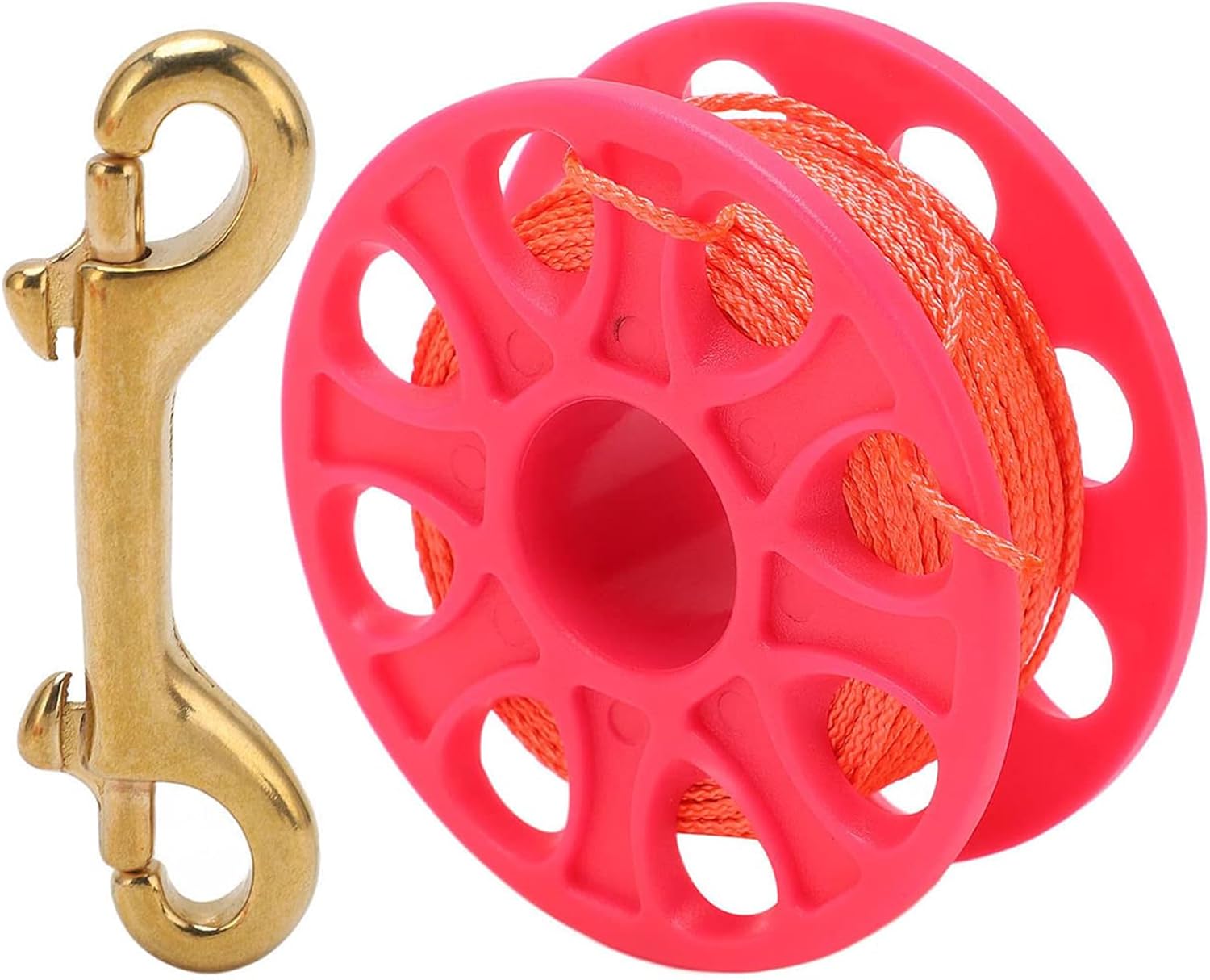 Scubas Diving Spool Finger Reel with Double Ended Hook Freediving ...