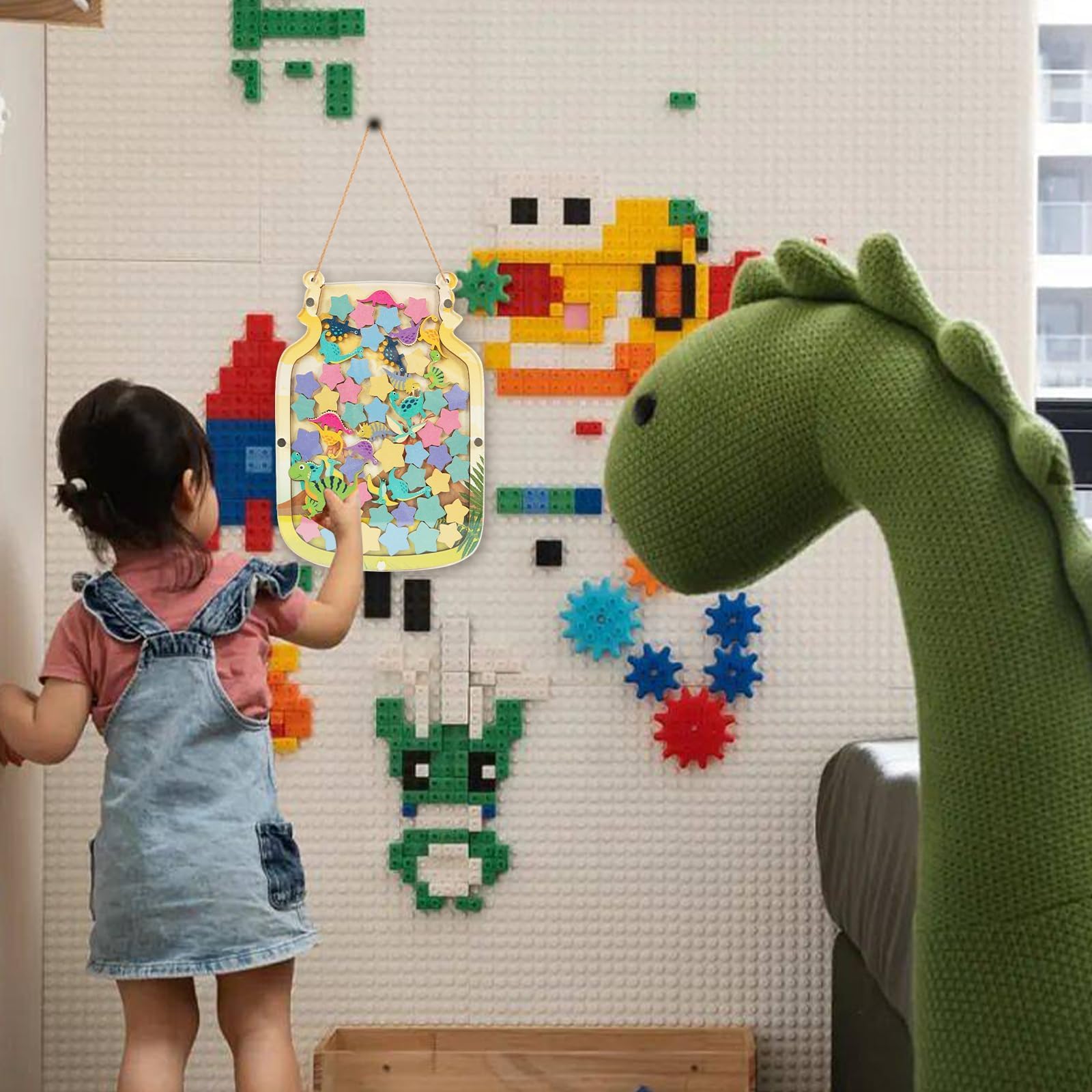 Snapklik.com : 102 Dinosaur Reward Jar For Toddlers Reward Chart For ...