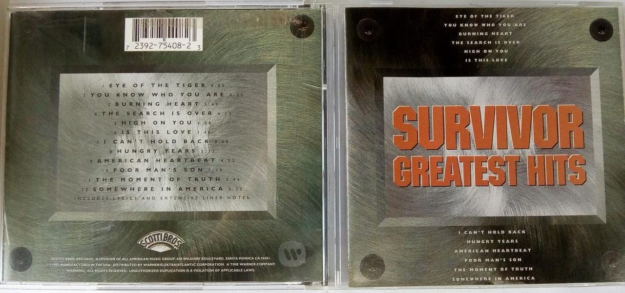 Survivor Greatest Hits: Amazon.ca: Music