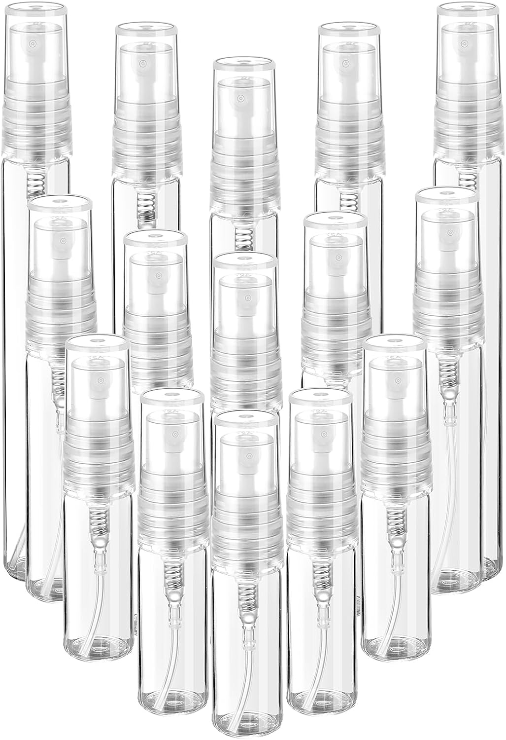 Amazon.com: 15 Pack Mini Spray Bottle, 3ml/5ml/10ml Fine Mist Plastic ...