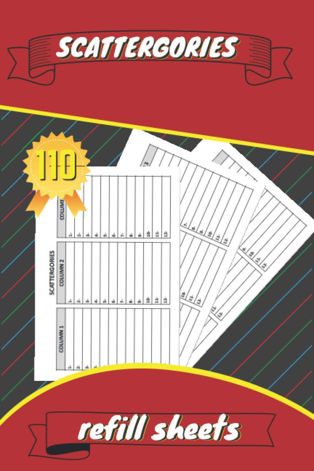 Scattergories Refill Sheets: Answer Pads for Playing the Classic ...