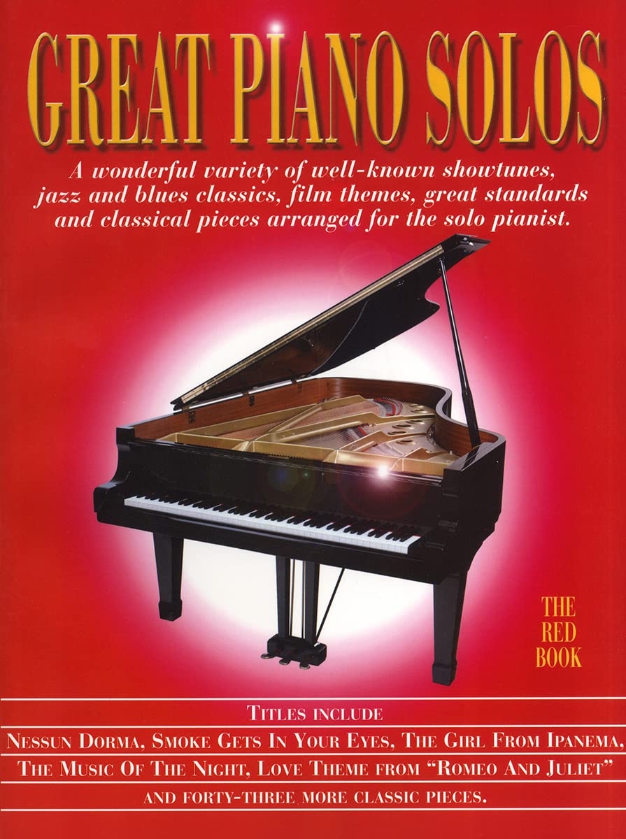 Great Piano Solos - The Red Book: Hal Leonard Corp.: 0752187952220 ...