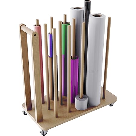 Amazon.com: Vinyl Roll Wall Mount Storage Rack -20 Rolls : Office Products