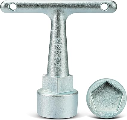 VIDABTE Water Meter Wrench for Pentagon Socket, Curb Stop Wrench, Water ...