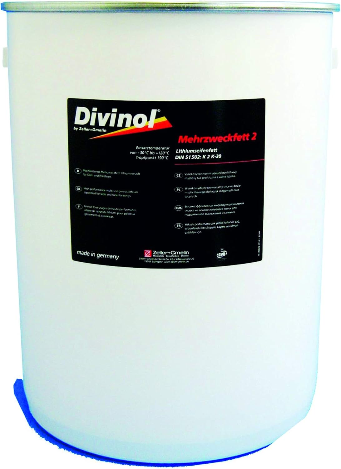 Maschinen-Mehrzweckfett-2 'Divinol' 25 kg Eimer : Amazon.de: Baumarkt