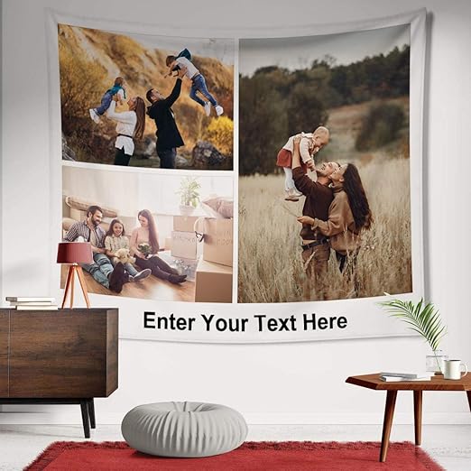 Custom Tapestry With Your Own Photos make Your Own Tapestry Custom Photo And Text Personalized custom-tapestry-with-your-own-photos-make-your-own-tapestry-custom-photo-and-text-personalized
