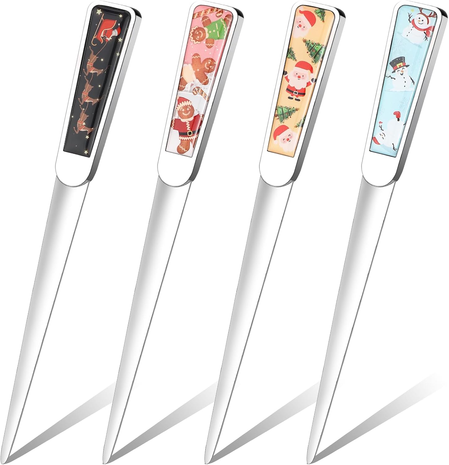 Amazon.com: Chuangdi 4 Pieces Letter Opener Knife Stainless Steel ...