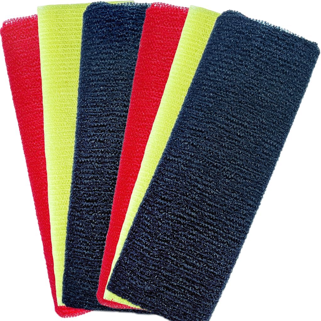 Amazon.com: WANHMIF Exfoliating Washcloth 6 Pieces Exfoliating Towel ...