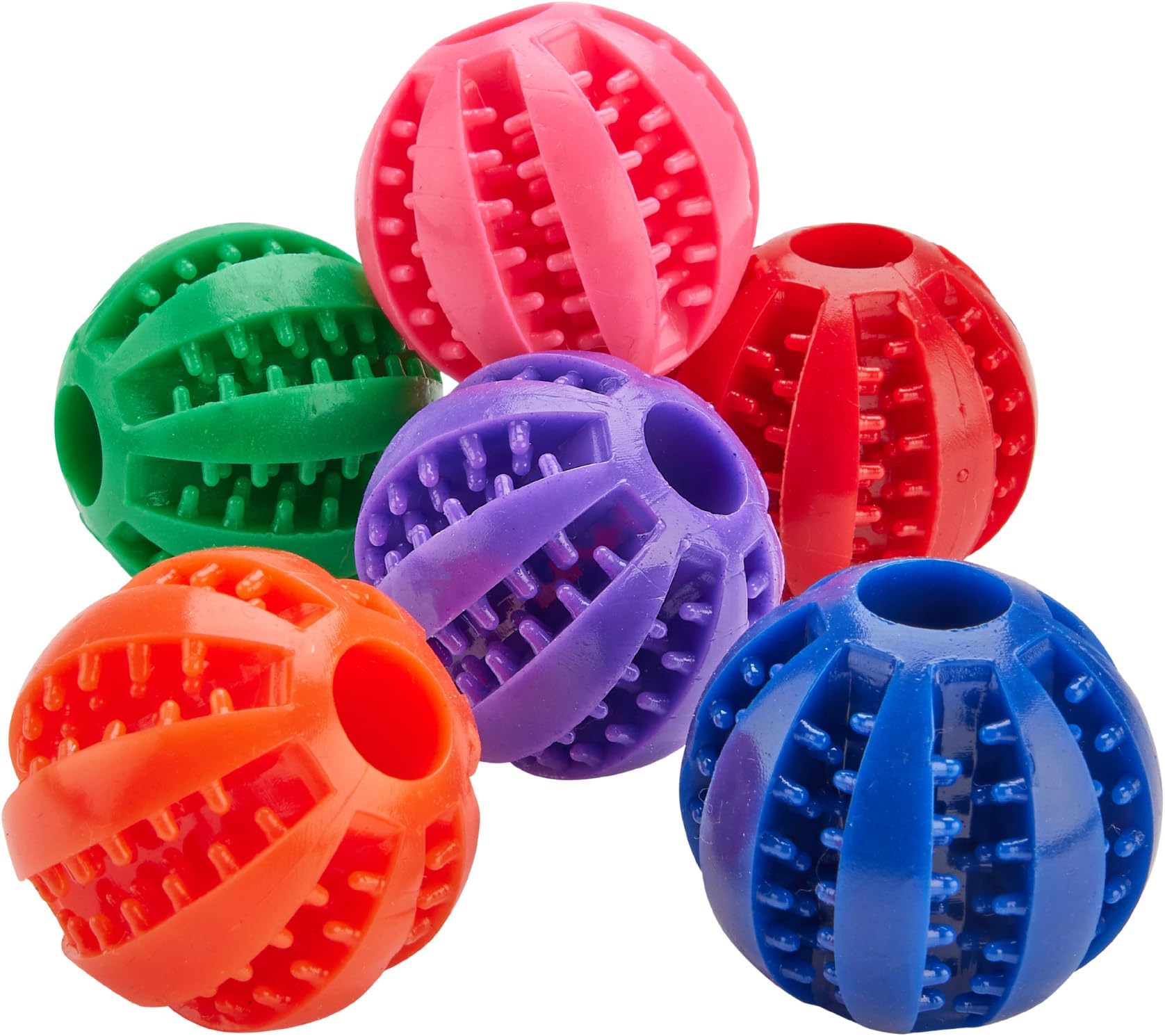 Pet Supplies : Sunglow 2 Pack Dog Toy Ball，Nontoxic Bite Resistant ...