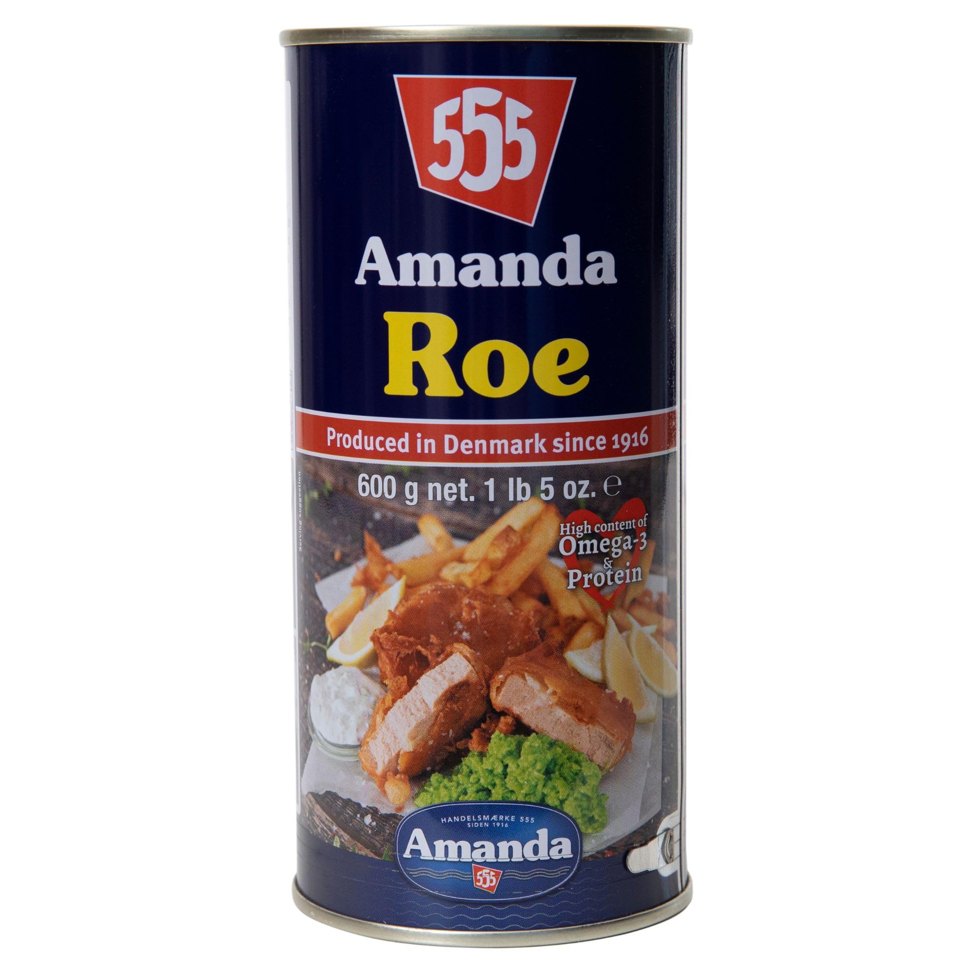 Amanda 555: Tinned Cod Roe | The Original Cod Roe | High in Protein ...