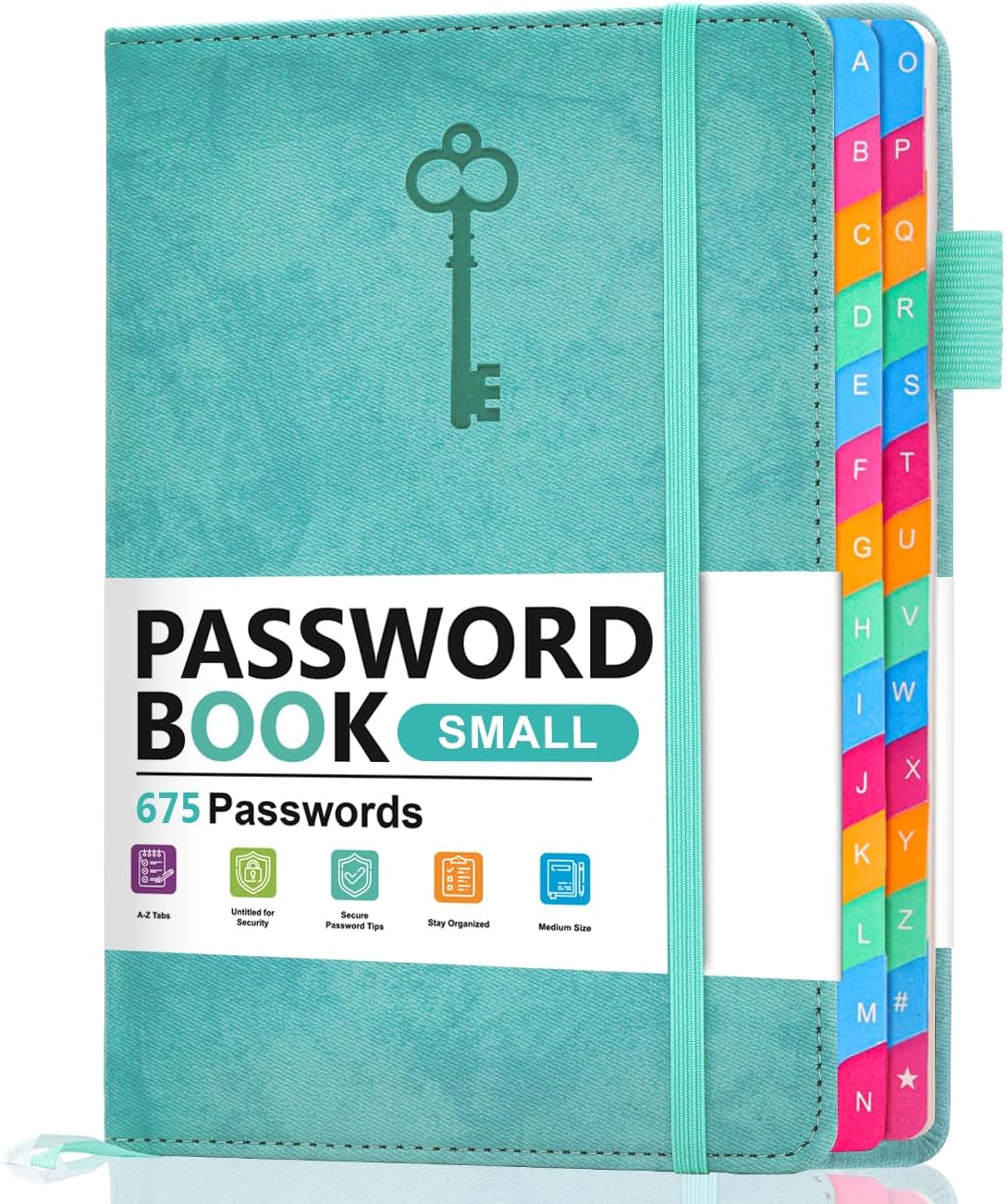 Amazon.com : hi!SCI Small Password Keeper Book with Colorful ...