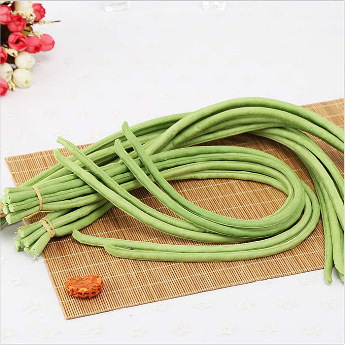Amazon.com: Zzooi 6PCS Artificial High Simulation Yard Long Bean Fake ...