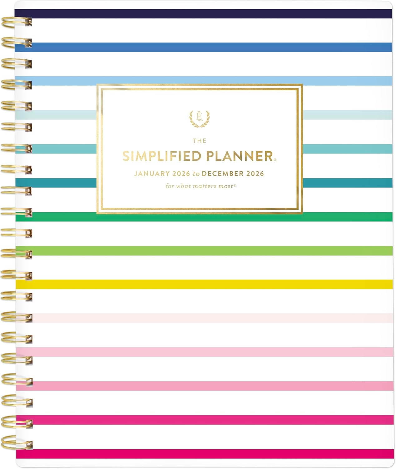 AT-A-GLANCE 2026 Planner, Simplified by Emily Ley, Weekly & Monthly, 8. ...
