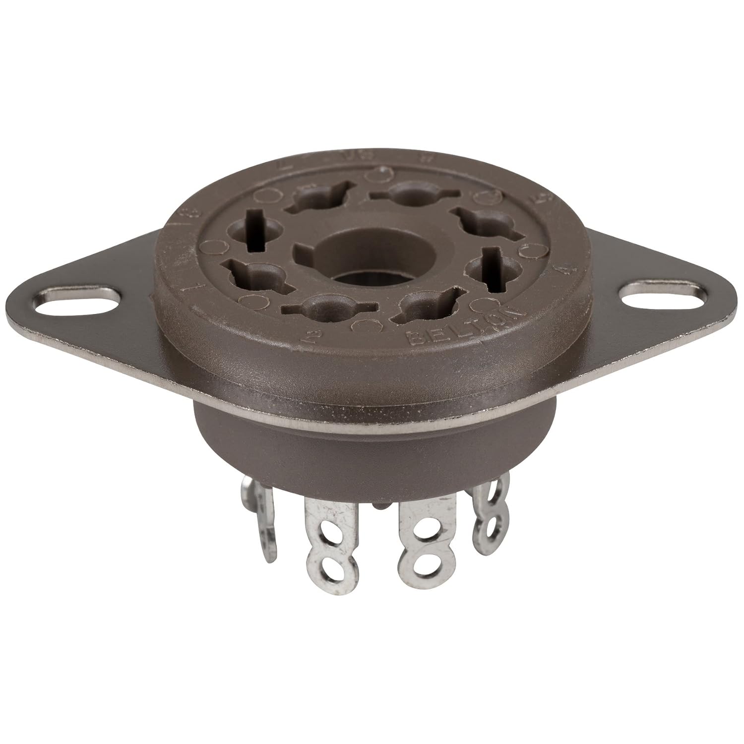 8-Pin Vacuum Tube Socket Belton Micalex Chassis Mount : Amazon.in ...