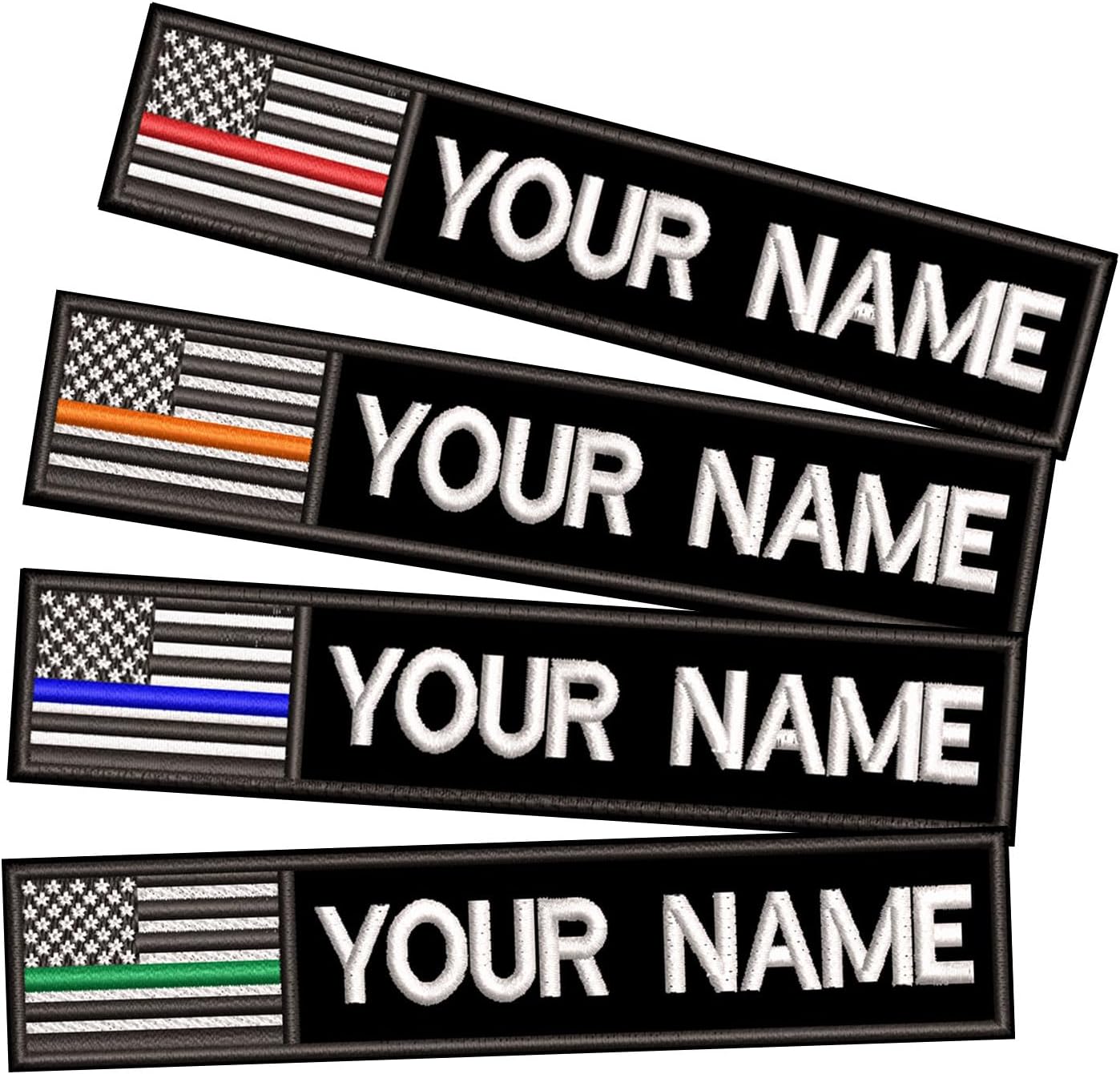 Amazon.com: CustomizableName Patch 2pcs, Personalized Name Tactical ...