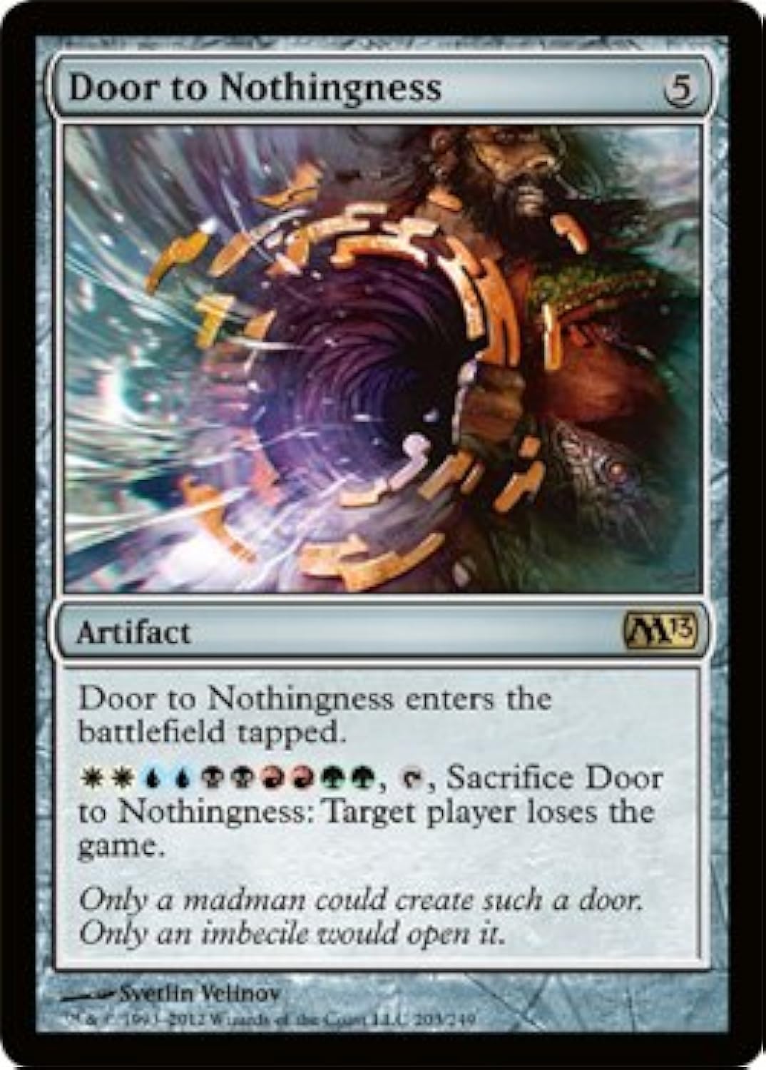 Amazon.com: Magic: the Gathering - Door to Nothingness (203) - Magic ...