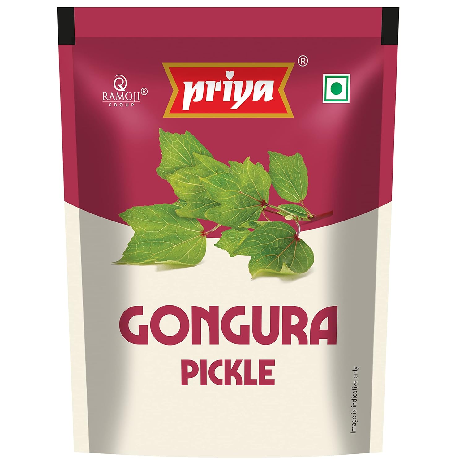 Priya Gongura Pickle with Garlic Total 700gm | 35g Each Sachet I ...