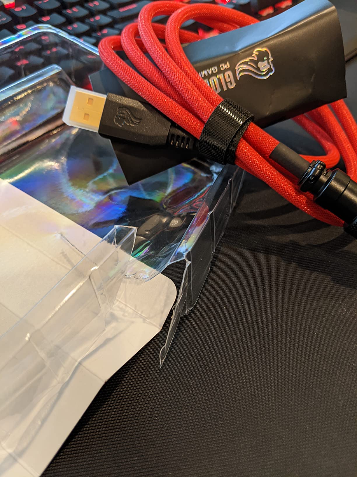 $10/mo - Finance Glorious Coiled Keyboard Cable – Coiled USB C Cable ...