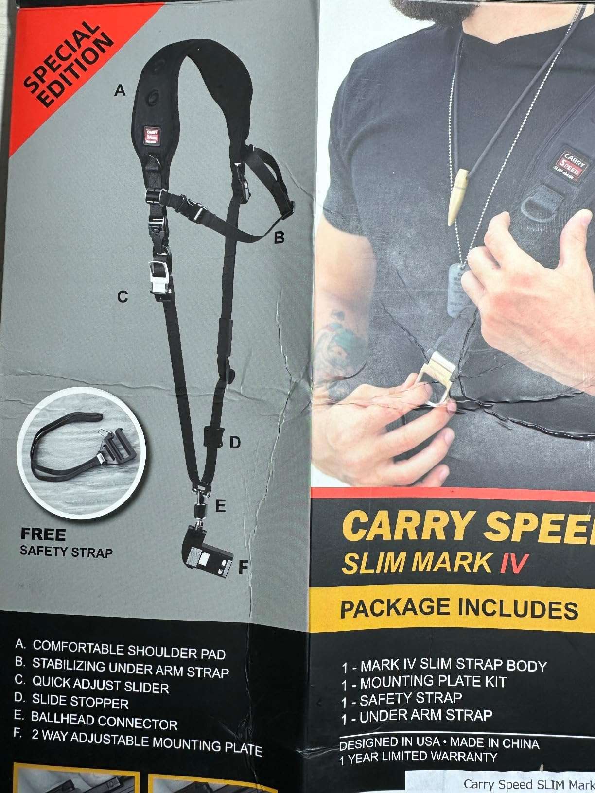 Amazon.co.jp: CARRY SPEED SLIM Mark IV Quick Shooting Strap for SLR ...