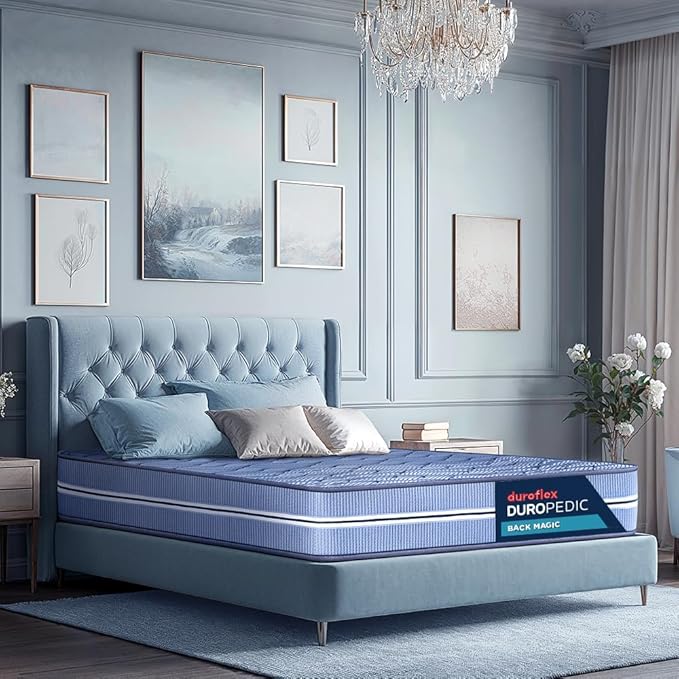 Duroflex Back Magic - Doctor Recommended |5 Zone Dual Density ...