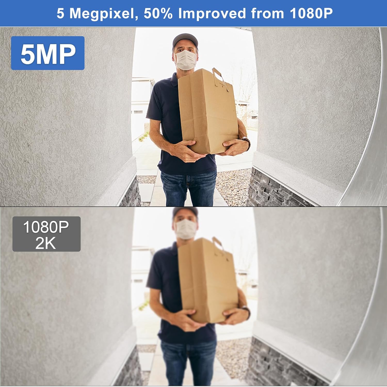 User Manual for 5MP Doorbell Camera Wireless with 8W Solar Panel