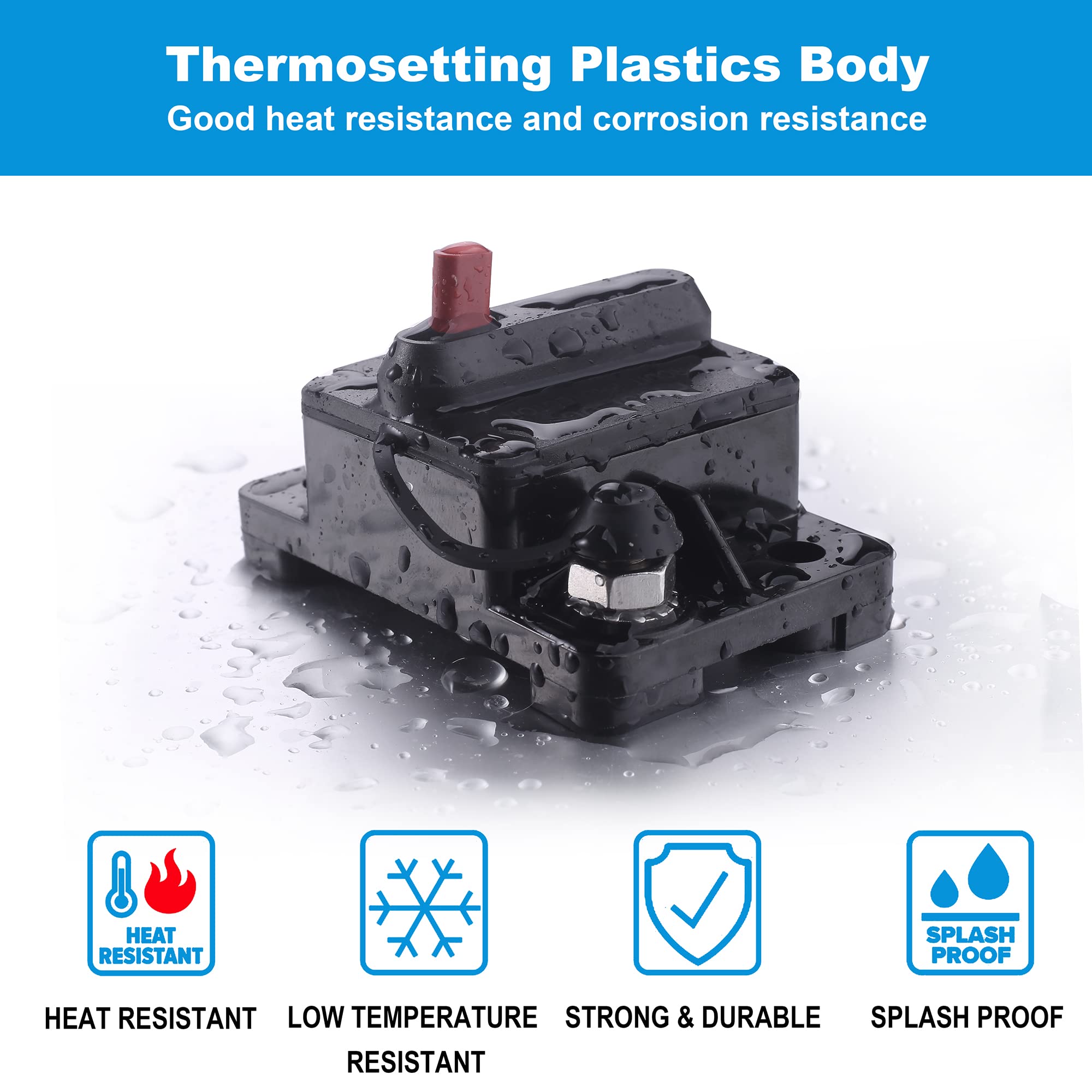 Snapklik.com : PlusRoc 40A Circuit Breaker Amp Breaker