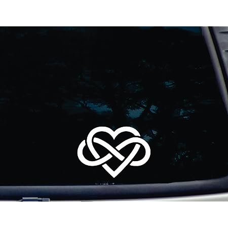 Amazon.com: Celtic Infinity Heart Sticker Decal Notebook Car Laptop 5.5 ...