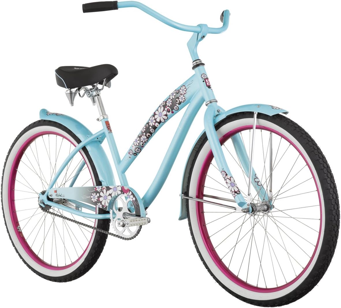 Diamondback Della Cruz Women's Beach Cruiser Bike (26-Inch Wheels ...
