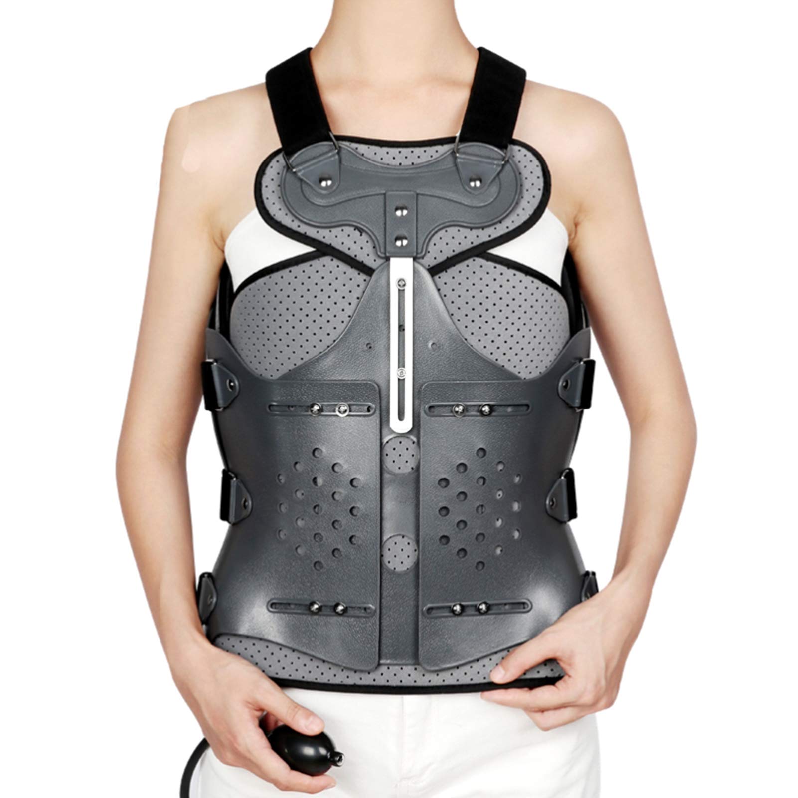 Buy SXFYGYQ Inflatable Thoracolumbar Fixed Spinal Brace, Postural ...