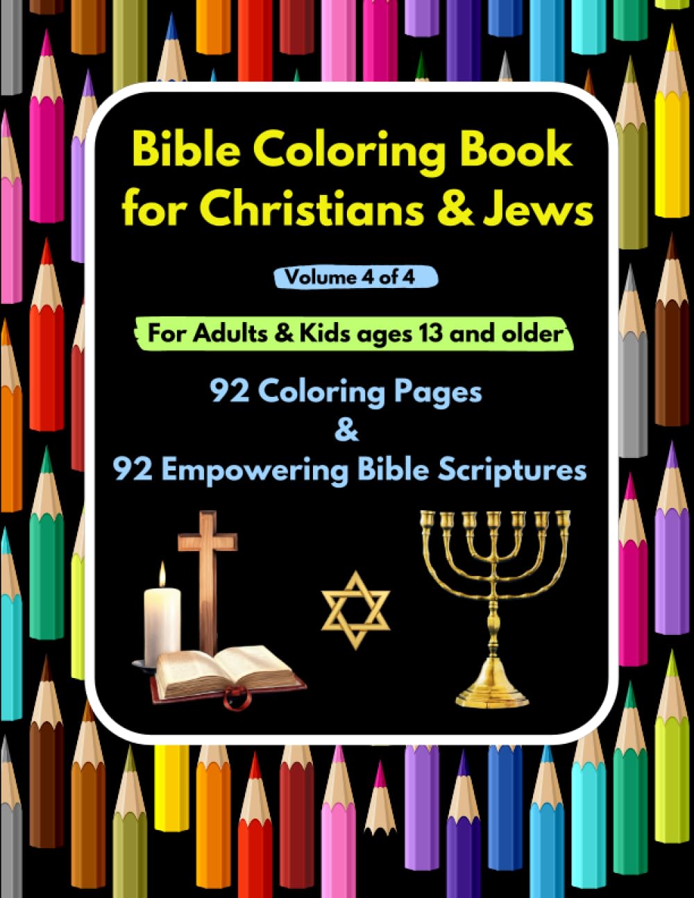 Amazon.com: Bible Coloring Book for Christians and Jews: Bible Coloring ...