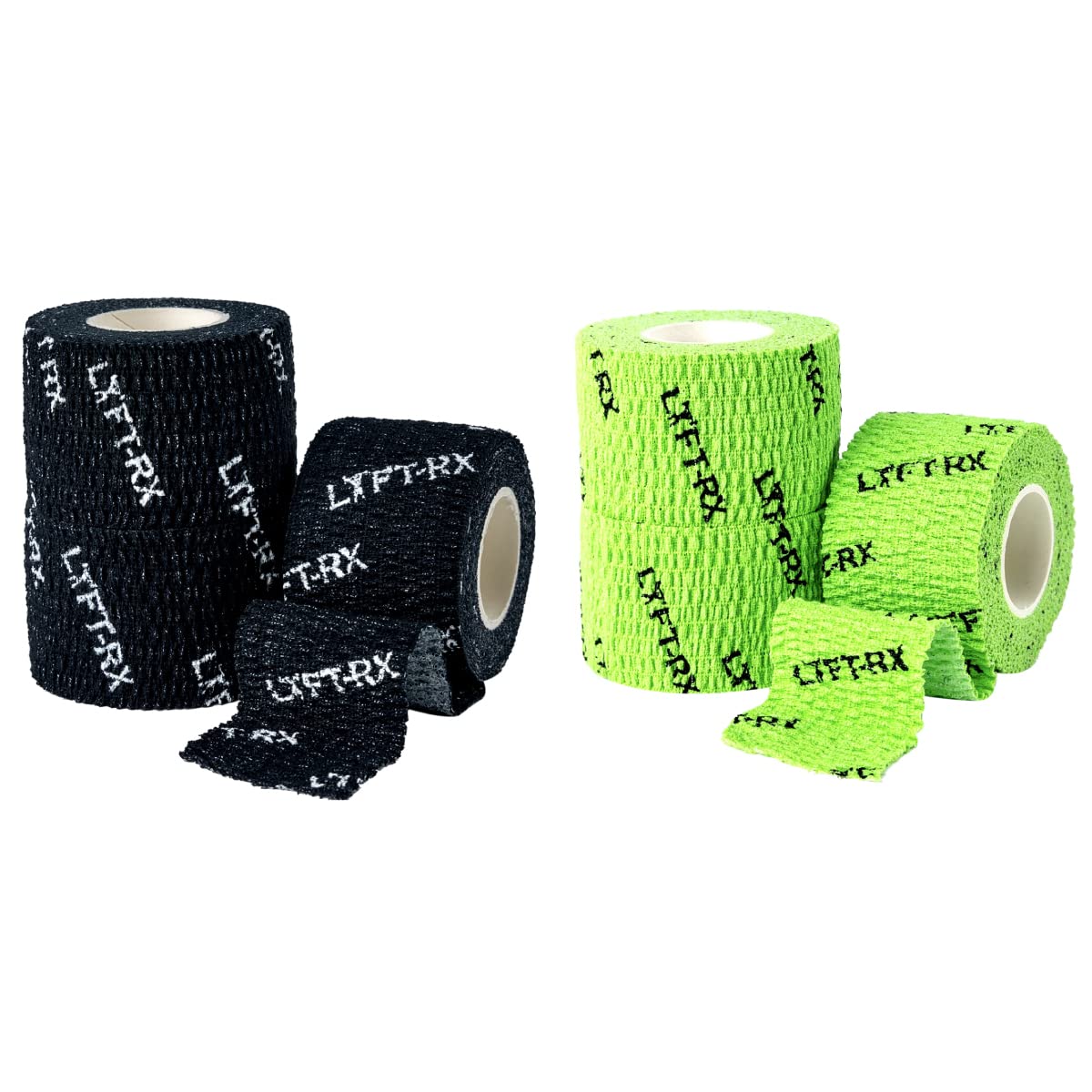 Amazon.com : LYFT-RX Tape Bundle - 3 Rolls Black +3 Rolls Green, 1 ...