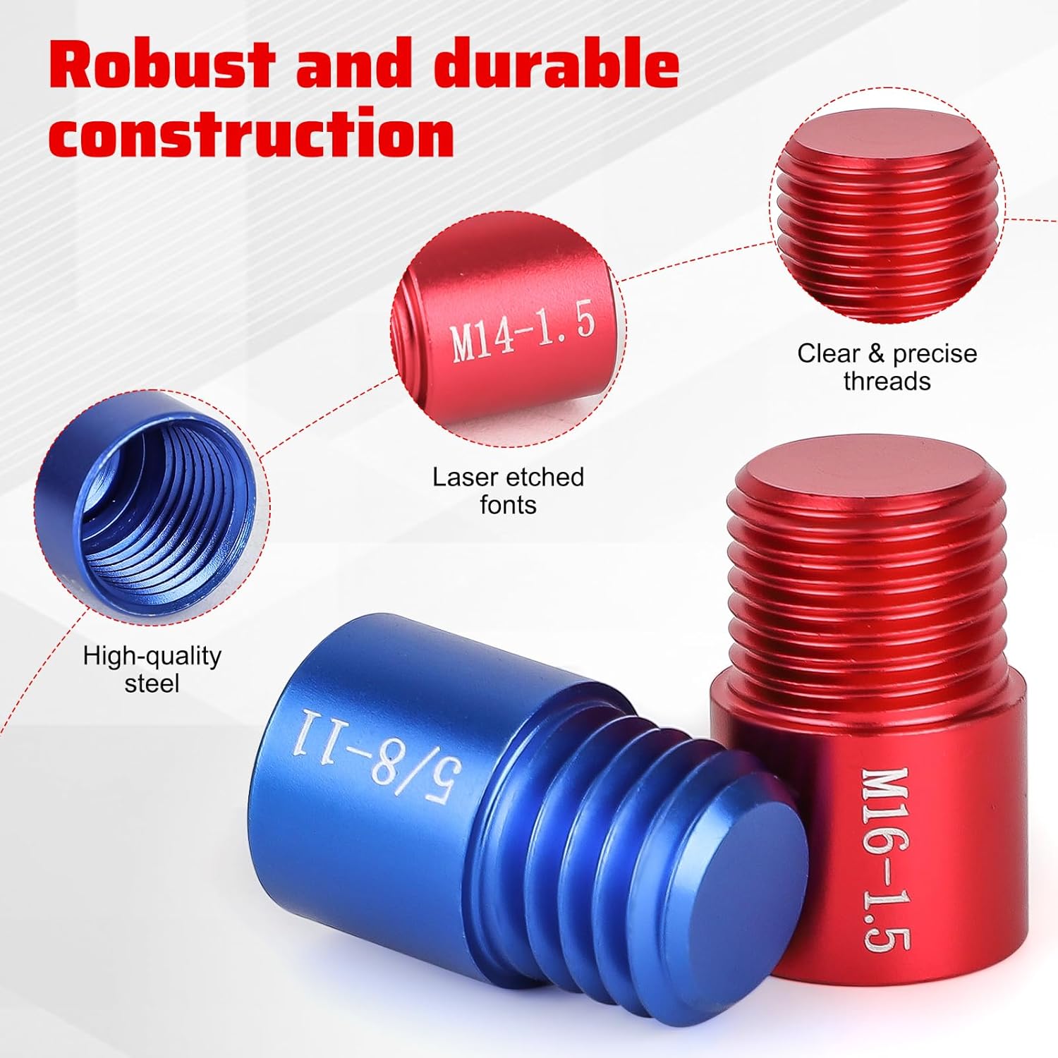 WILTEEXS 48PCS Thread Checker, Nut and Bolt Thread Philippines | Ubuy