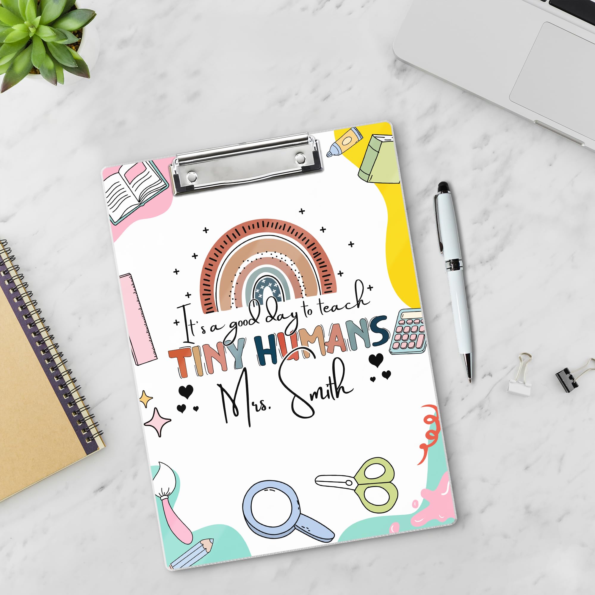 Personalized Clipboard With Name Personalized Teacher Clipboard Gift ...