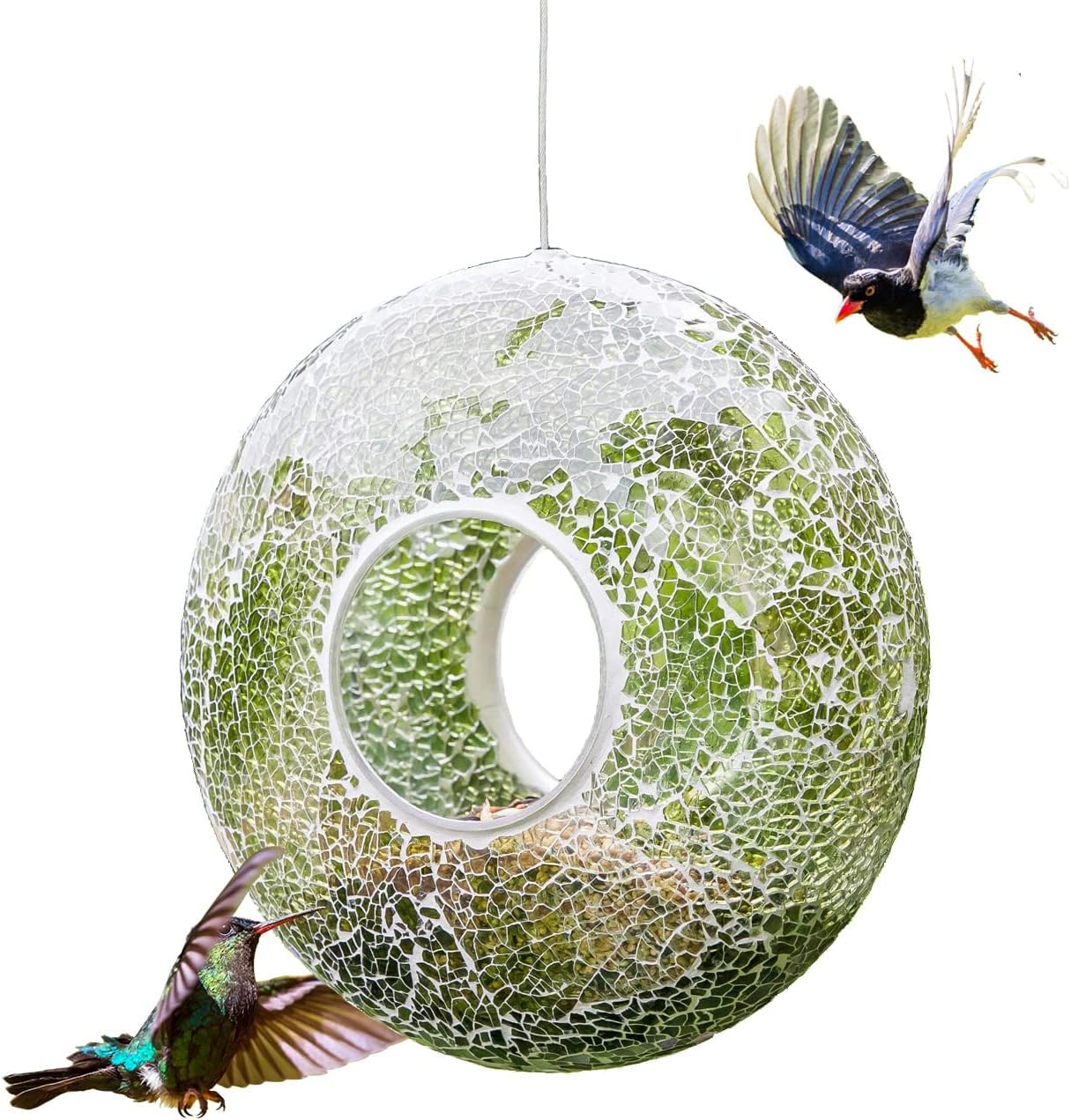 Oakdale Donut Seed Bird Feeder : Amazon.co.uk: Garden