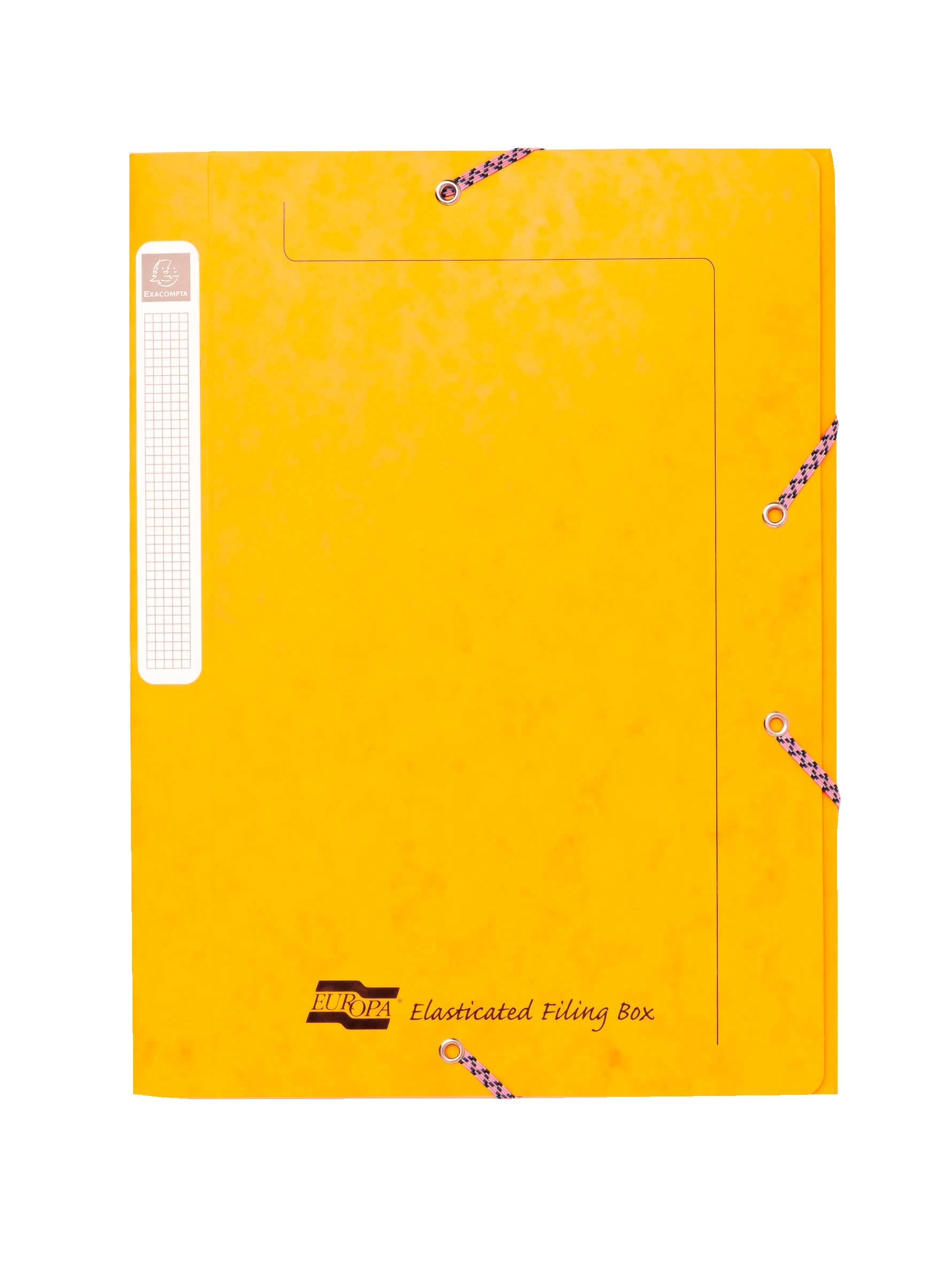 Exacompta - Ref 5266Z - Europa - Elasticated Filing Box, A4, 25mm Spine ...
