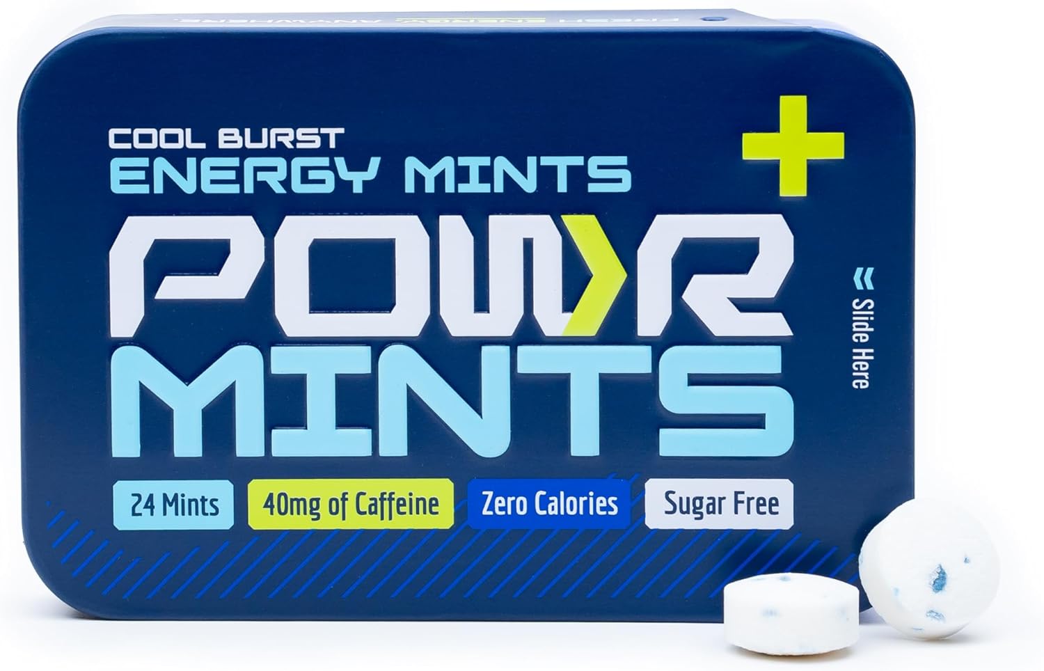 Amazon.com: POWR Energy Mints - 24 Mints, 40mg of Caffeine Per Mint ...