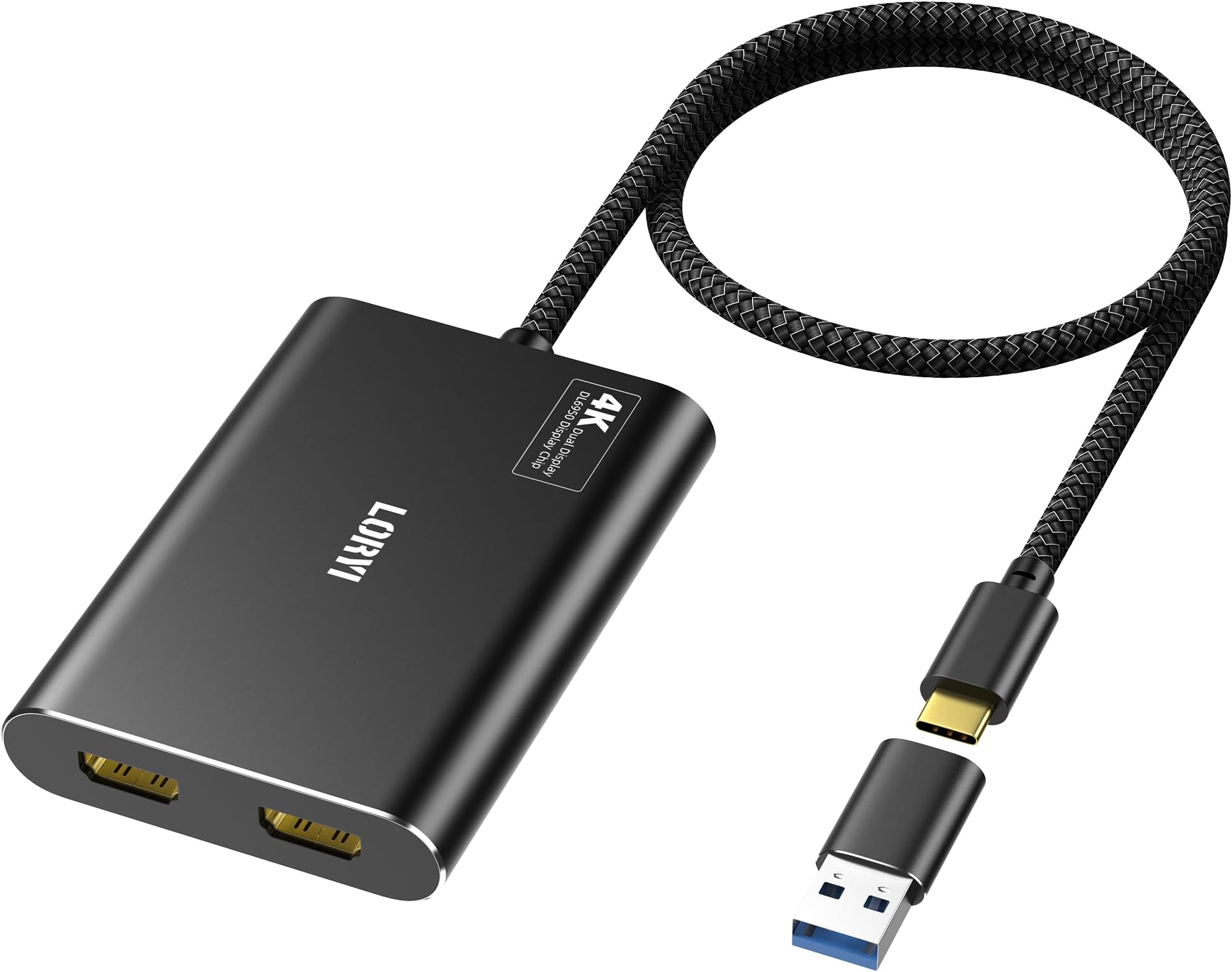 Amazon.com: Weton USB 3.0 or USB C to HDMI Adapter for Dual Monitors ...